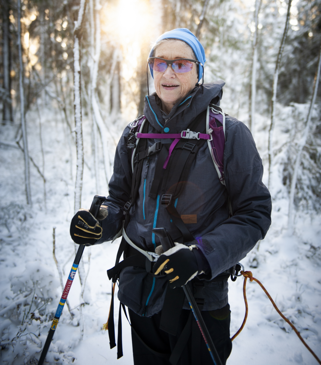 Följ Undis, 67, på soloturen utmed fjällkedjan - Turist
